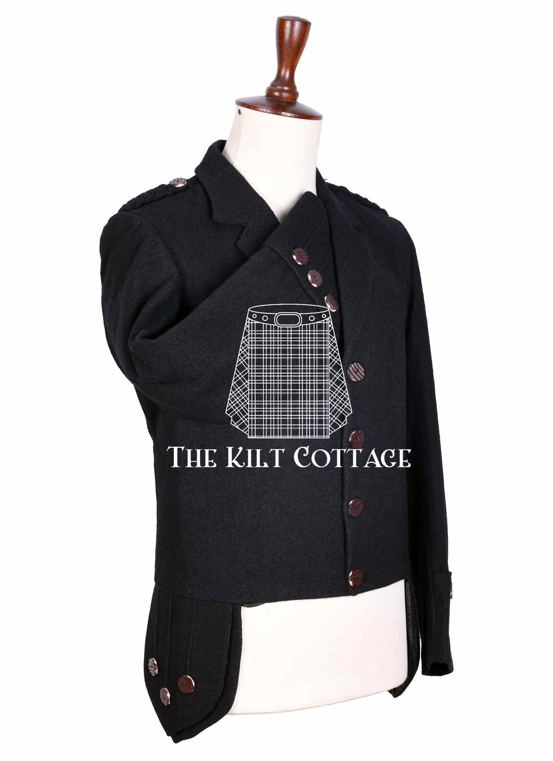 Scottish Balmoral Doublet Jacket - Made to Order Kilt Jacket - Made to ...