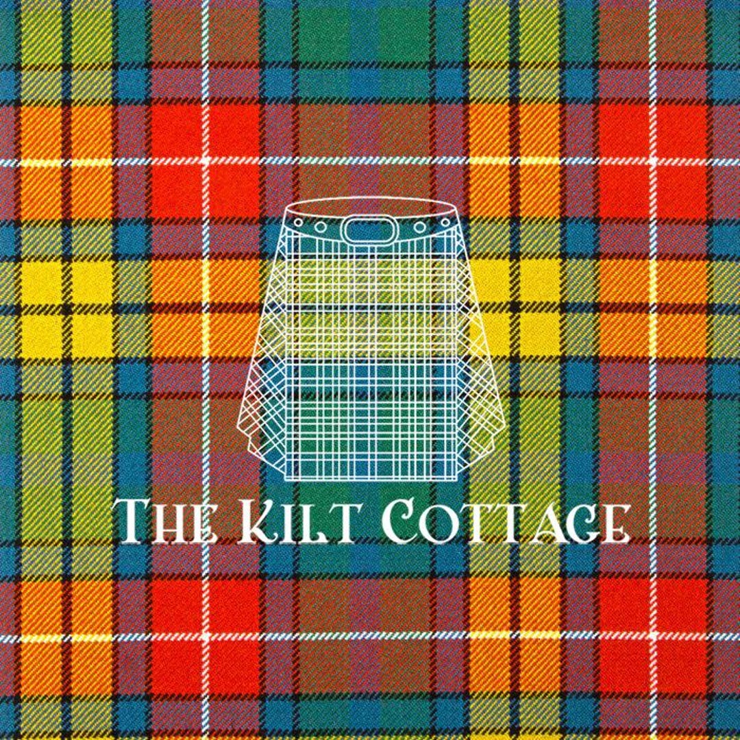 Buchanan Ancient Tartan - Homespun 100% Acrylic 16 Oz Tartan Fabric ...