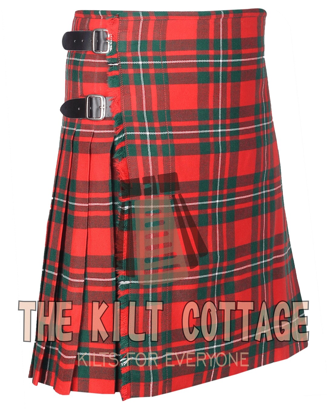 Macgregor Scottish 8 Yard Kilt for Men - 16oz Acrylic Fabric - Custom ...
