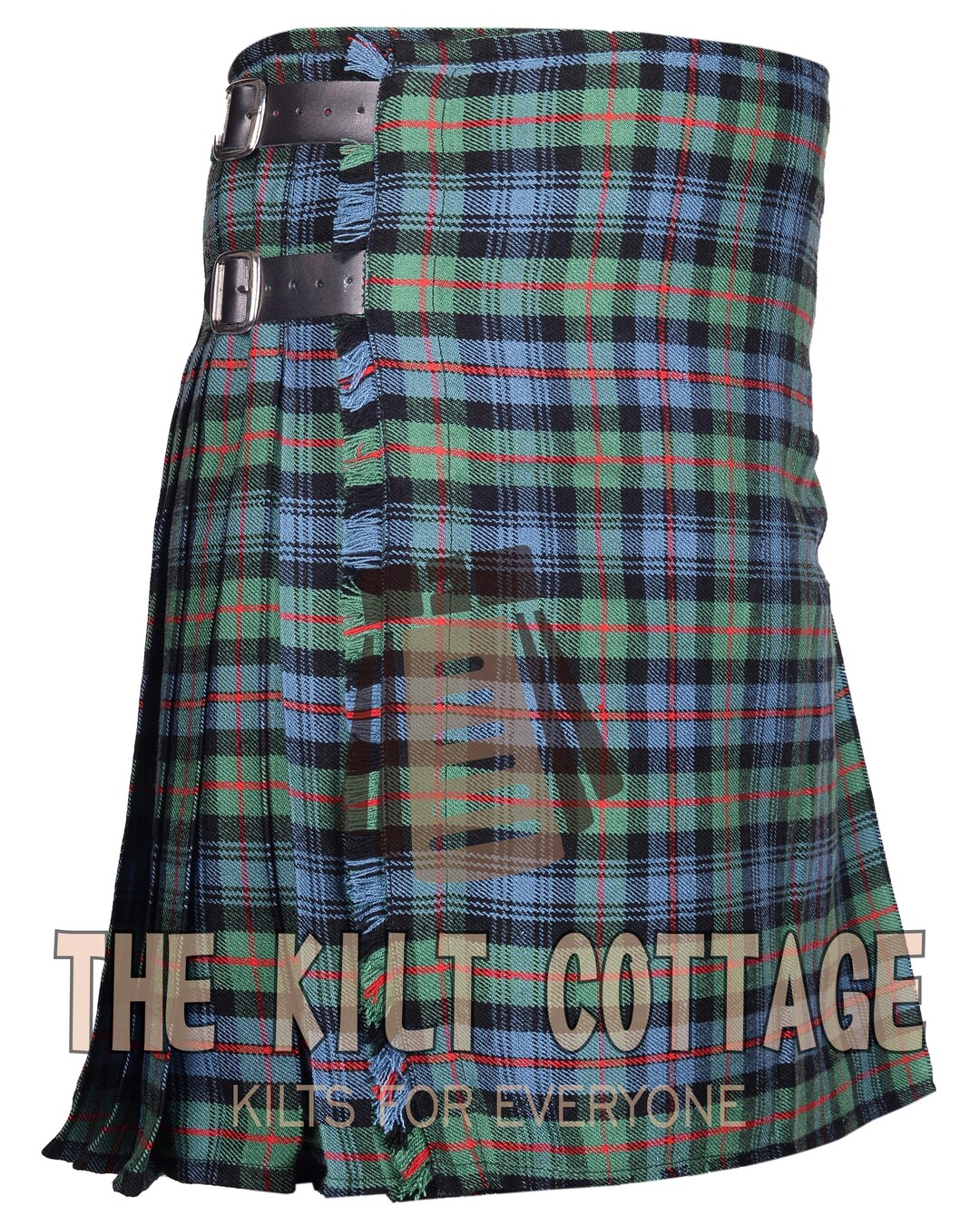 Murray of Athol Tartan Scottish 8 Yard Kilt for Men - 16oz Acrylic ...