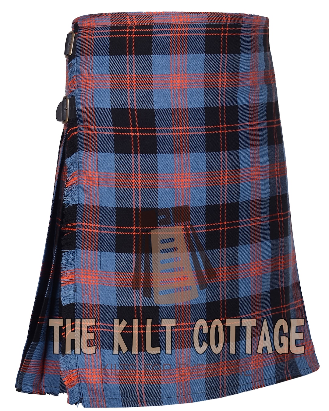 Angus Tartan Scottish 8 Yard Kilt for Men - 16oz Acrylic Fabric ...