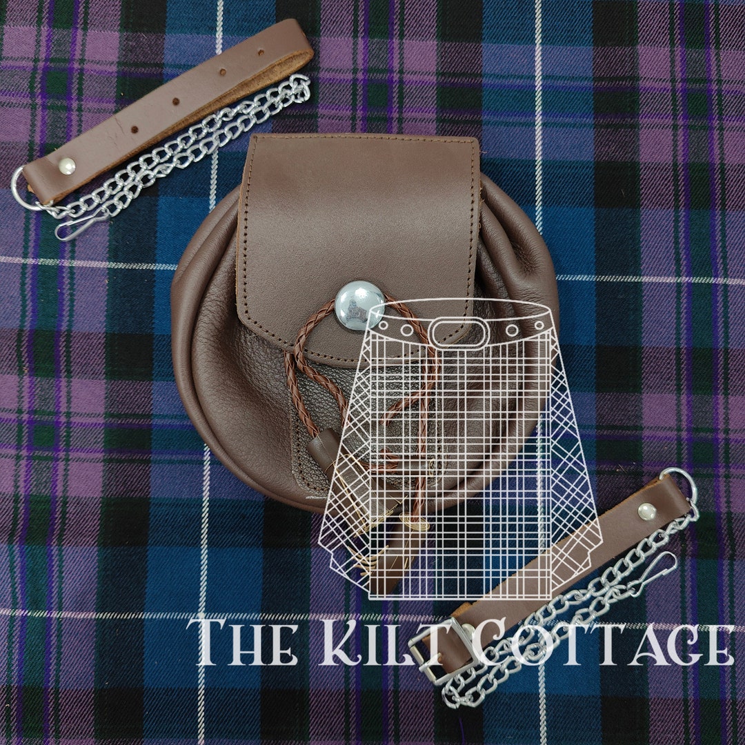 Scottish Sporran - Traditional Renaissance Sporran - Premium Handmade ...