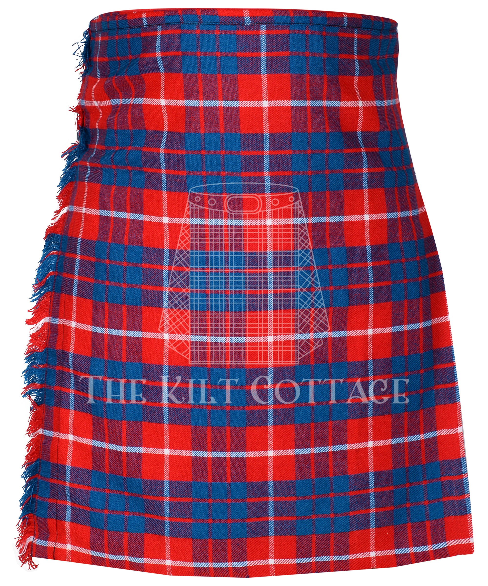 Red Hamilton Tartan Scottish Lightweight Sport Kilt Highland Games Kilt 13 Oz Tartan Kilts for ...