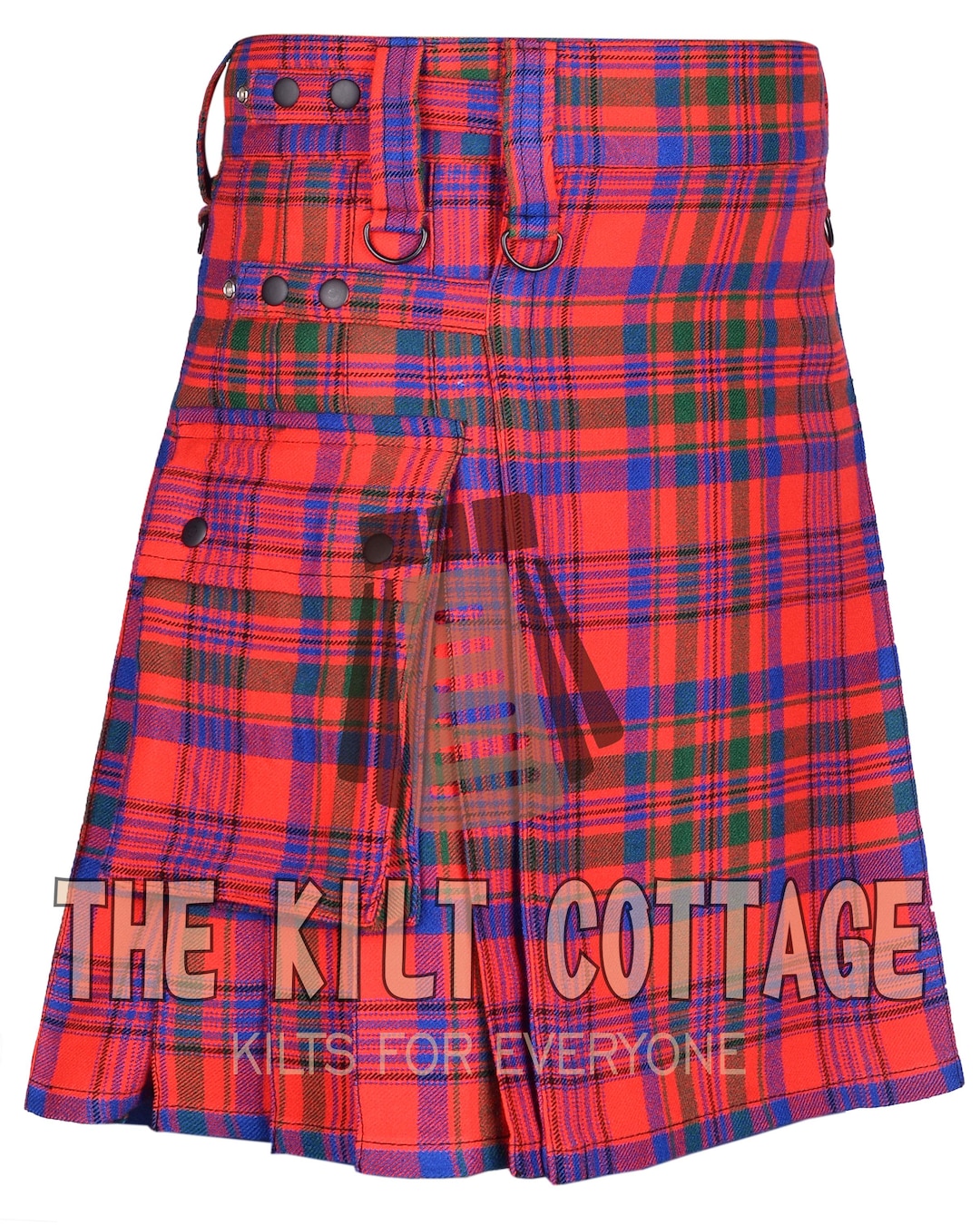 Traditional Scottish Kilt - Murray of Tulloch Tartan Utility Kilt for ...
