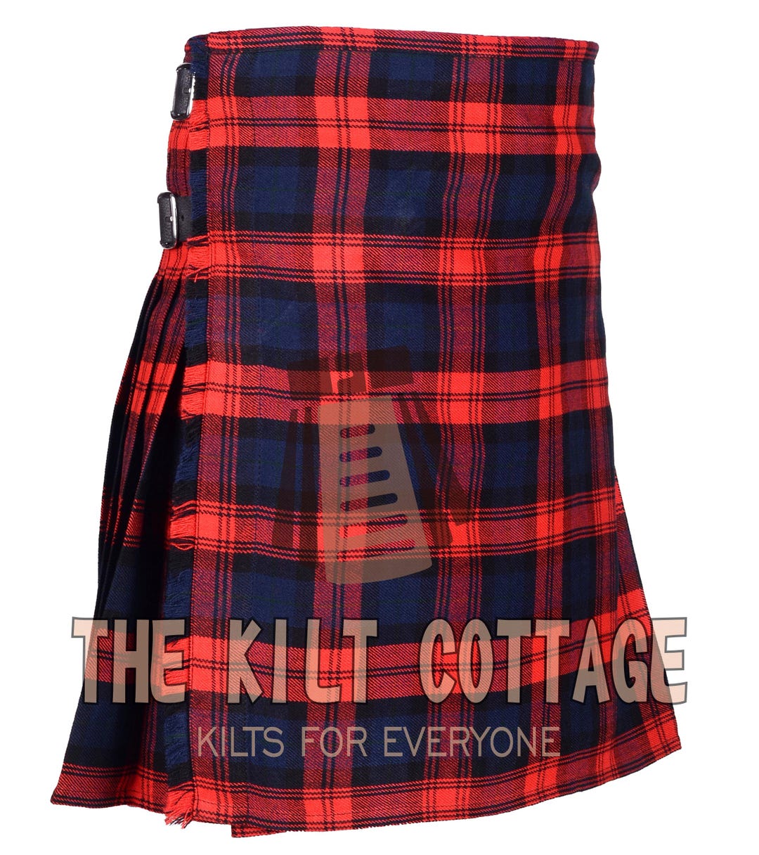 Machlachlan Scottish 8 Yard Kilt for Men - 16oz Acrylic Fabric - Custom ...