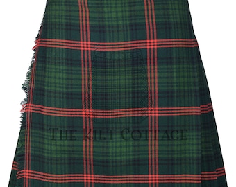 Brown Watch Tartan Scottish 8 Yard Traditional Highlander Kilt for Men ...