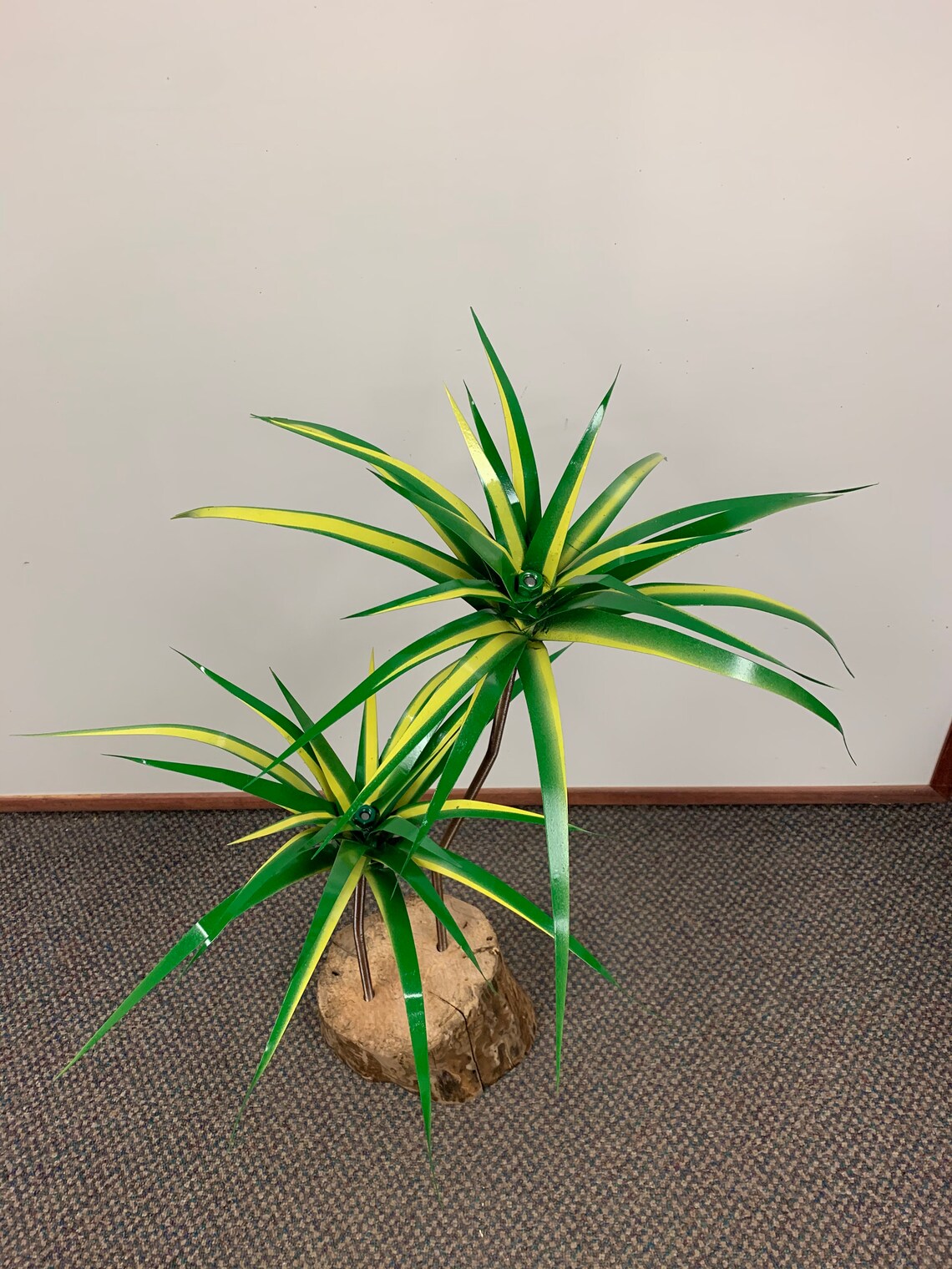 Metal Plant, Dracaena, Spider Plant, Home Decor, Yard Art - Etsy