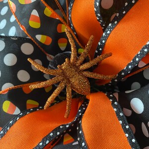 Candy Corn Swag Halloween Door Decor, Cute Halloween Wreath Party ...