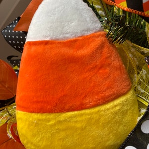 Candy Corn Swag Halloween Door Decor, Cute Halloween Wreath Party ...