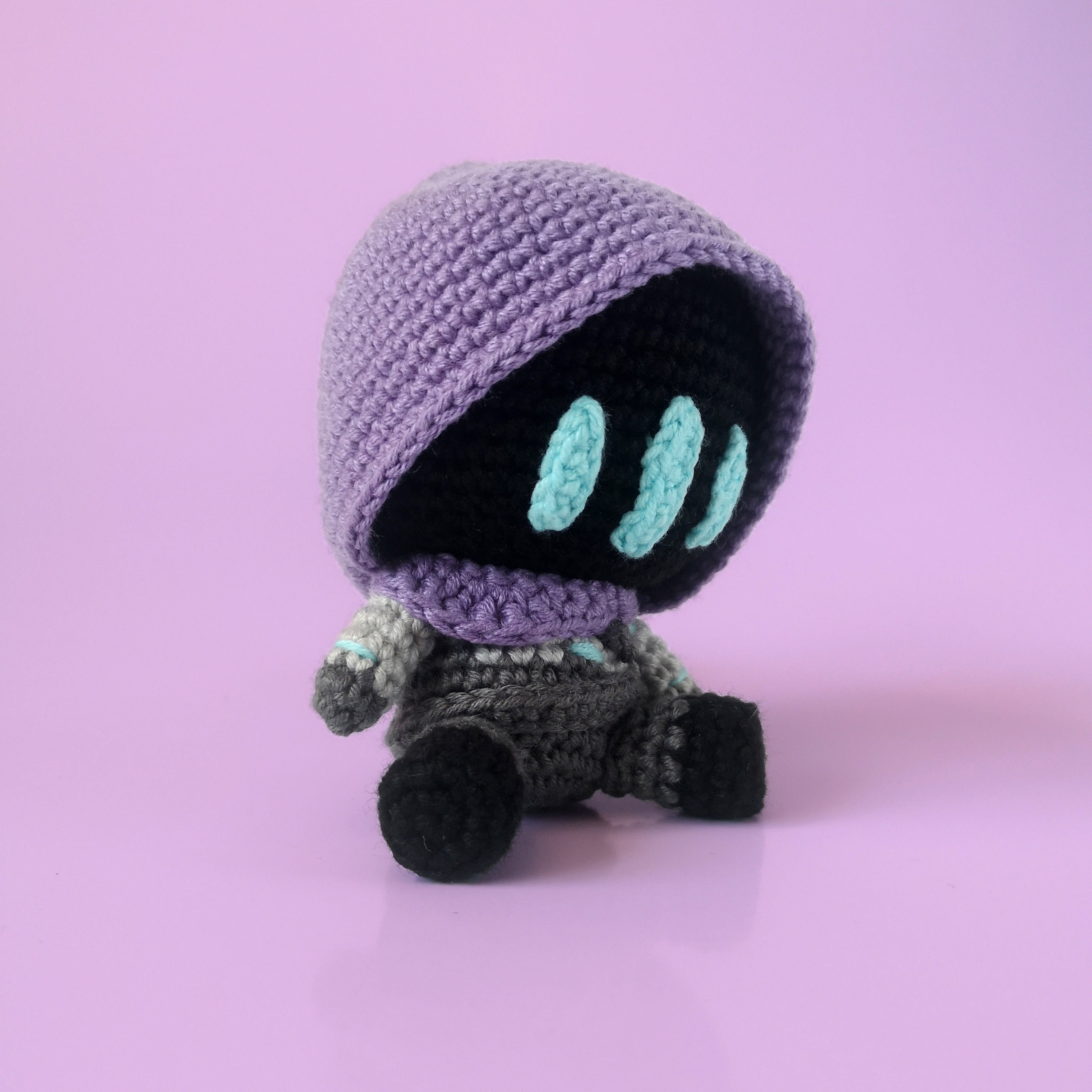 Valorant Omen Valorant Omen Amigurumi Doll Valorant Omen - Etsy New Zealand