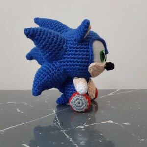 Sonic the Hedgehog Crochet Pattern Sonic Amigurumi Crochet - Etsy Australia