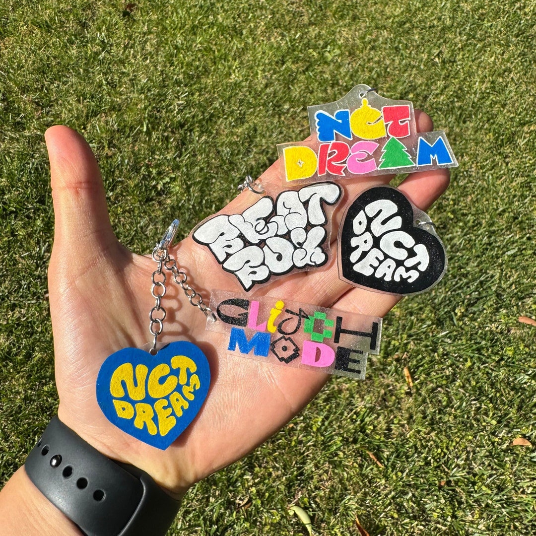 NCT Dream Keychain Kpop Merch NCT Keyring NCT Dream Gift Kpop ...
