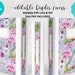 Editable Watercolor Floral Binder Covers & Spines, Printable Binder ...