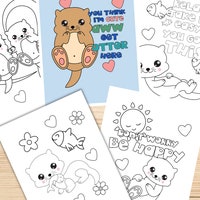 250 Piece Mega Bundle Animal Collection, Cat, Dog, Turtle Page Coloring ...