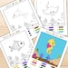 Color by Number Sea Animals for Kids, Animal Coloring Sheets, Printable ...