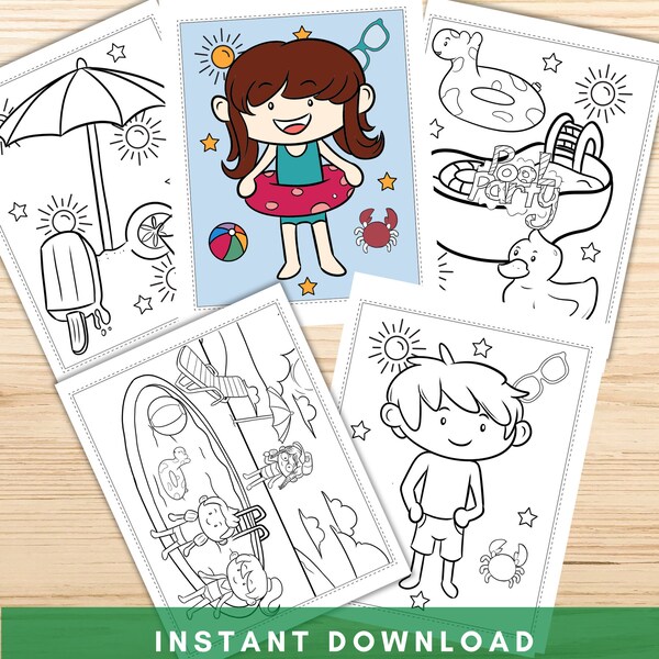 Coloring Pages - Etsy