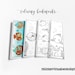 Fish Coloring Bookmarks set of 4, Printable Fish Coloring Page, School ...