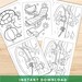Swimming Pool Coloring Pages, Printable Coloring Pages, Pool Party ...