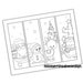 Christmas Coloring Bookmarks set of 8 Printable Christmas - Etsy