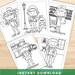 Occupation Coloring Pages for Kids Job Coloring Pages, Community ...