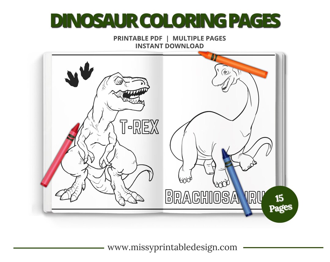 Dinosaur Coloring Pages, Dinosaur Printable, Printable Coloring Pages ...