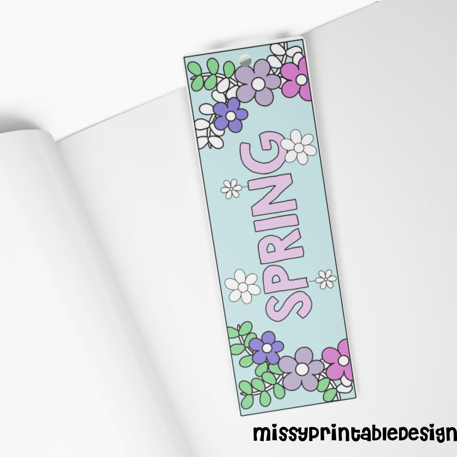 Spring Coloring Bookmarks: Kids Party Activity (INSTANT DOWNLOAD) - Etsy