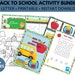 Back to School Activities, Printable School Activities, First Day of ...