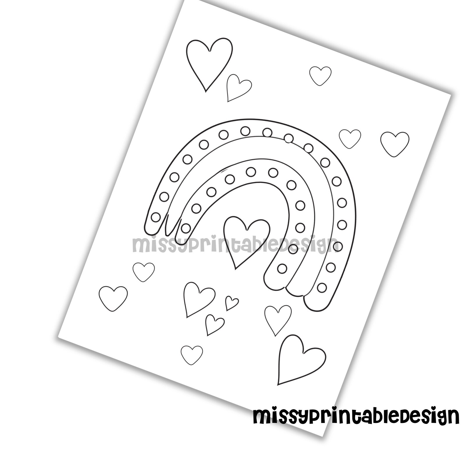 Boho Rainbow Coloring Pages Boho Rainbow Birthday Party - Etsy Canada