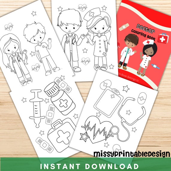 Hospital Coloring Pages