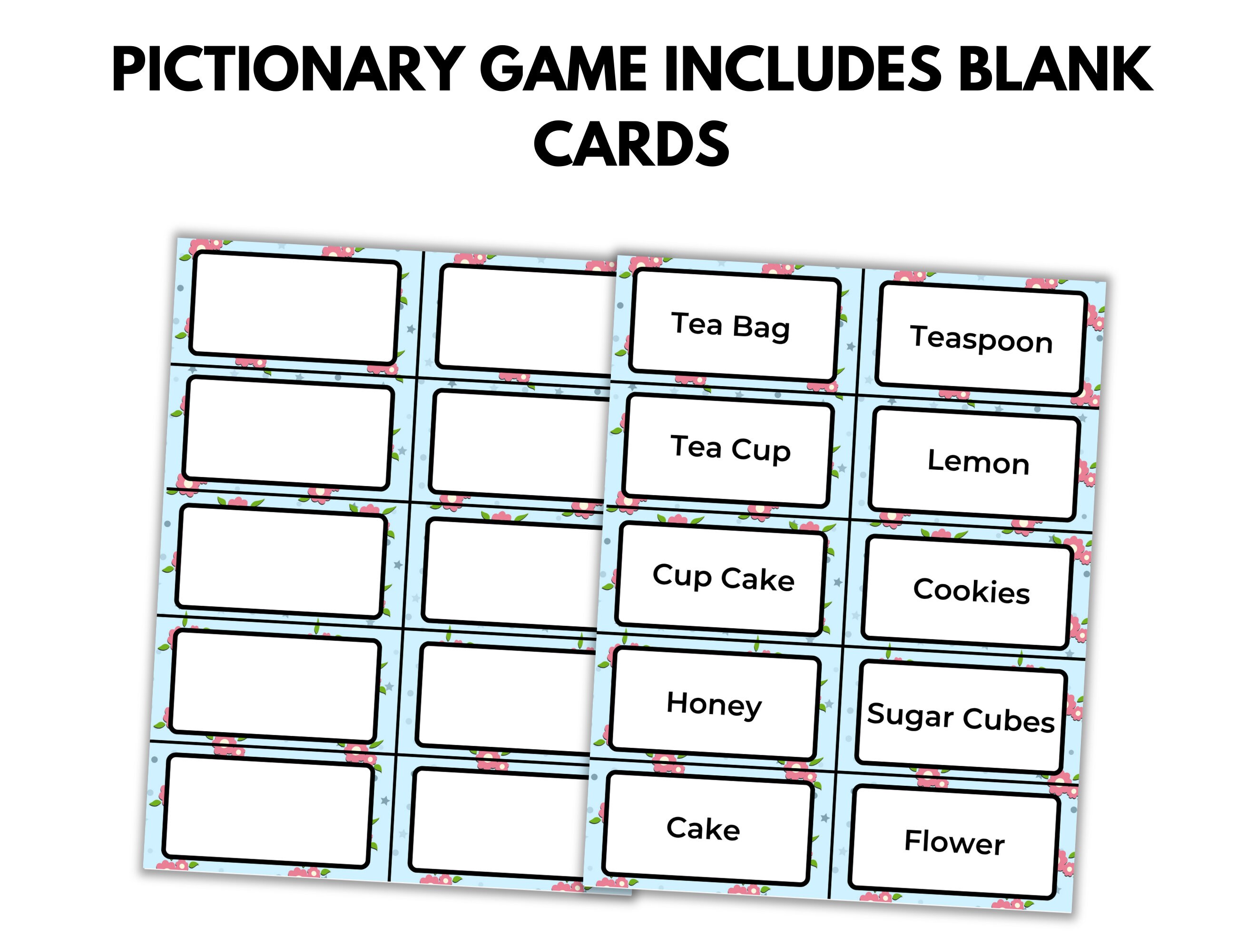 Tea Party Games for Kids: Printable Activities Bundle (digital Download ...