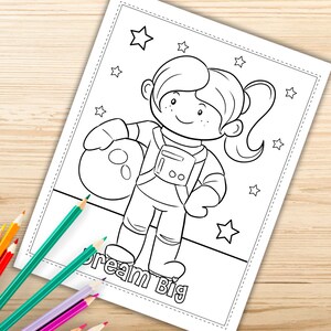 Space Coloring Pages, Astronaut Coloring Pages, Printable Space ...