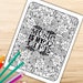 Music Coloring Pages, Music Quotes Coloring Pages, Adult Coloring Pages ...