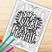 Woman Power Coloring Pages Adult Coloring Pages Pattern - Etsy