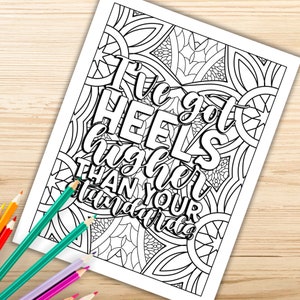 Sassy Quotes Coloring Pages, Adult Coloring Pages, Pattern Coloring ...