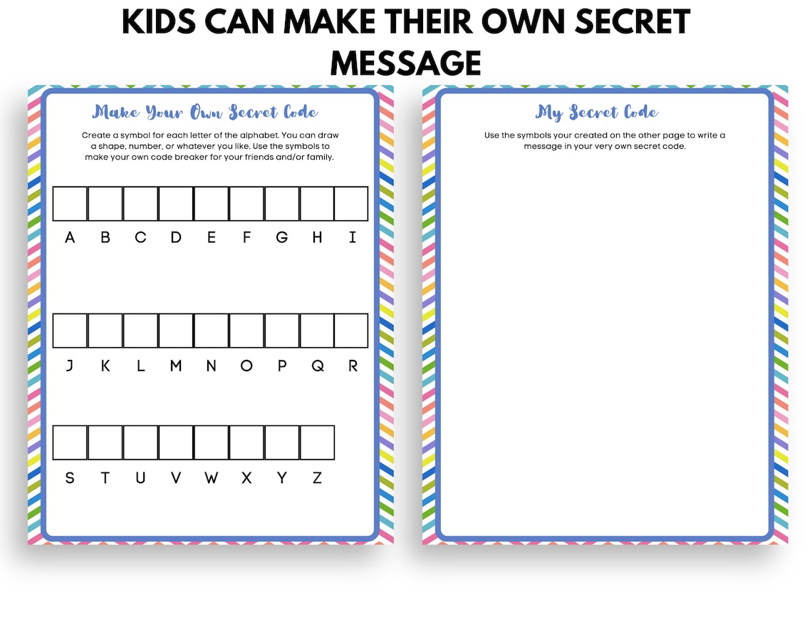 Summer Secret Message Decoder: Printable Riddles & Party Game (PDF) - Etsy