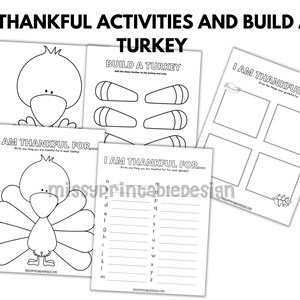 Thanksgiving Activity Pages, Thanksgiving Coloring Pages, Thanksgiving ...