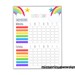 Routine Chart Editable, Printable Routine Checklist, Chore Checklist ...