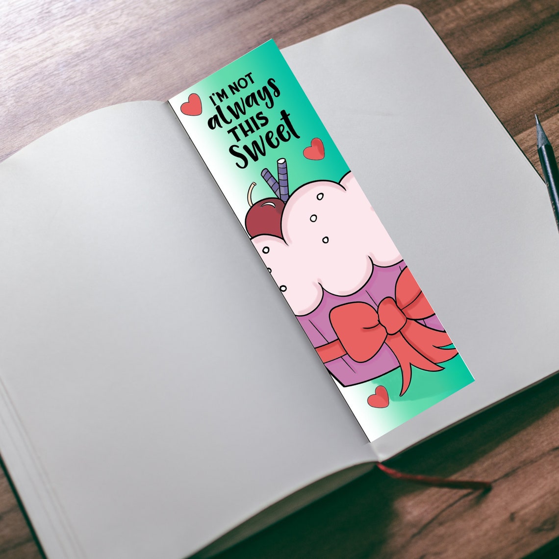 Cupcake Coloring Bookmarks set of 4 Printable Cupcake - Etsy