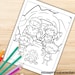 Caveman Coloring Pages, Printable Caveman Coloring Book, Caveman ...
