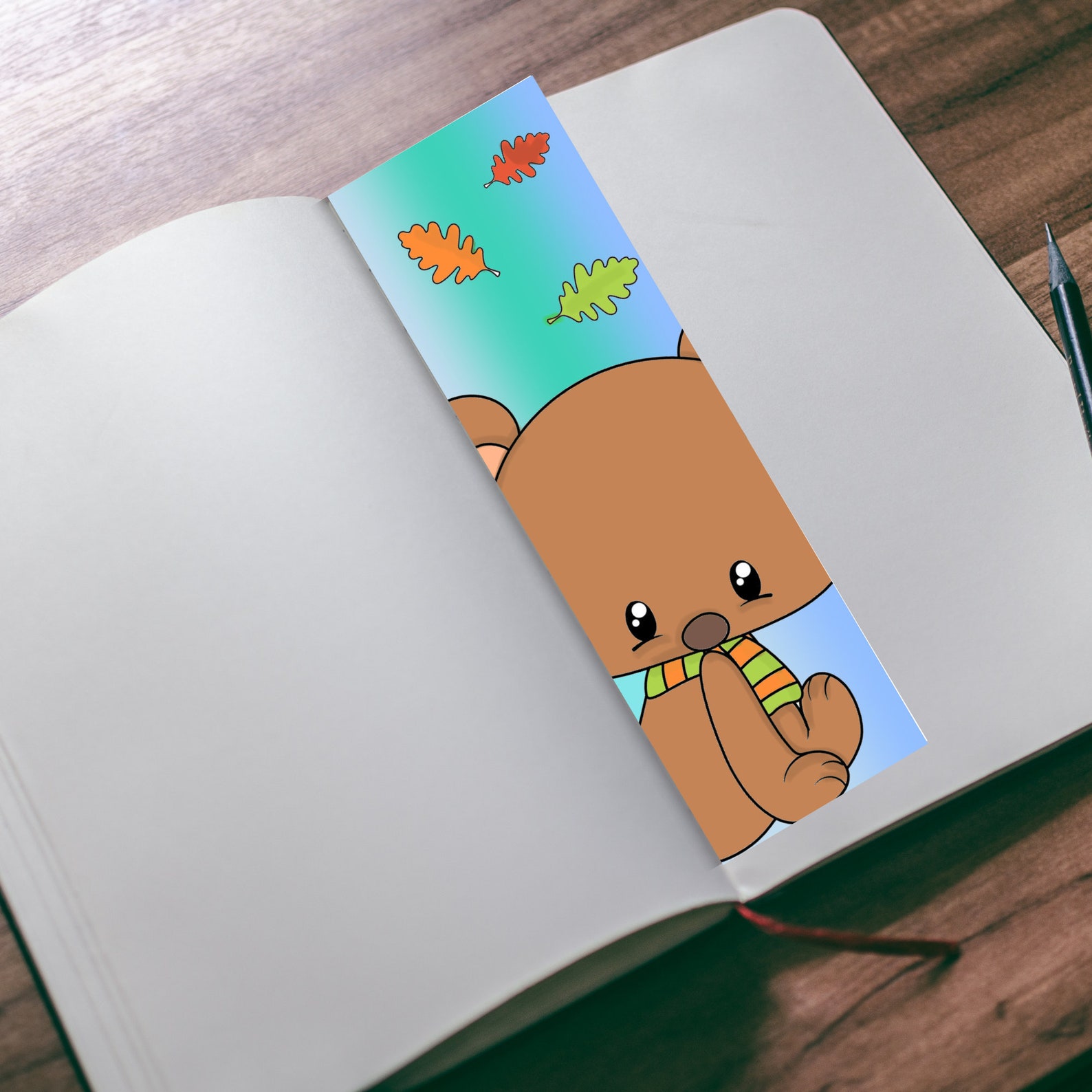 Fall Coloring Bookmarks set of 4 Printable Fall Coloring - Etsy