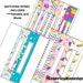Editable Unicorn Binder Covers & Spines, Printable Binder Covers ...