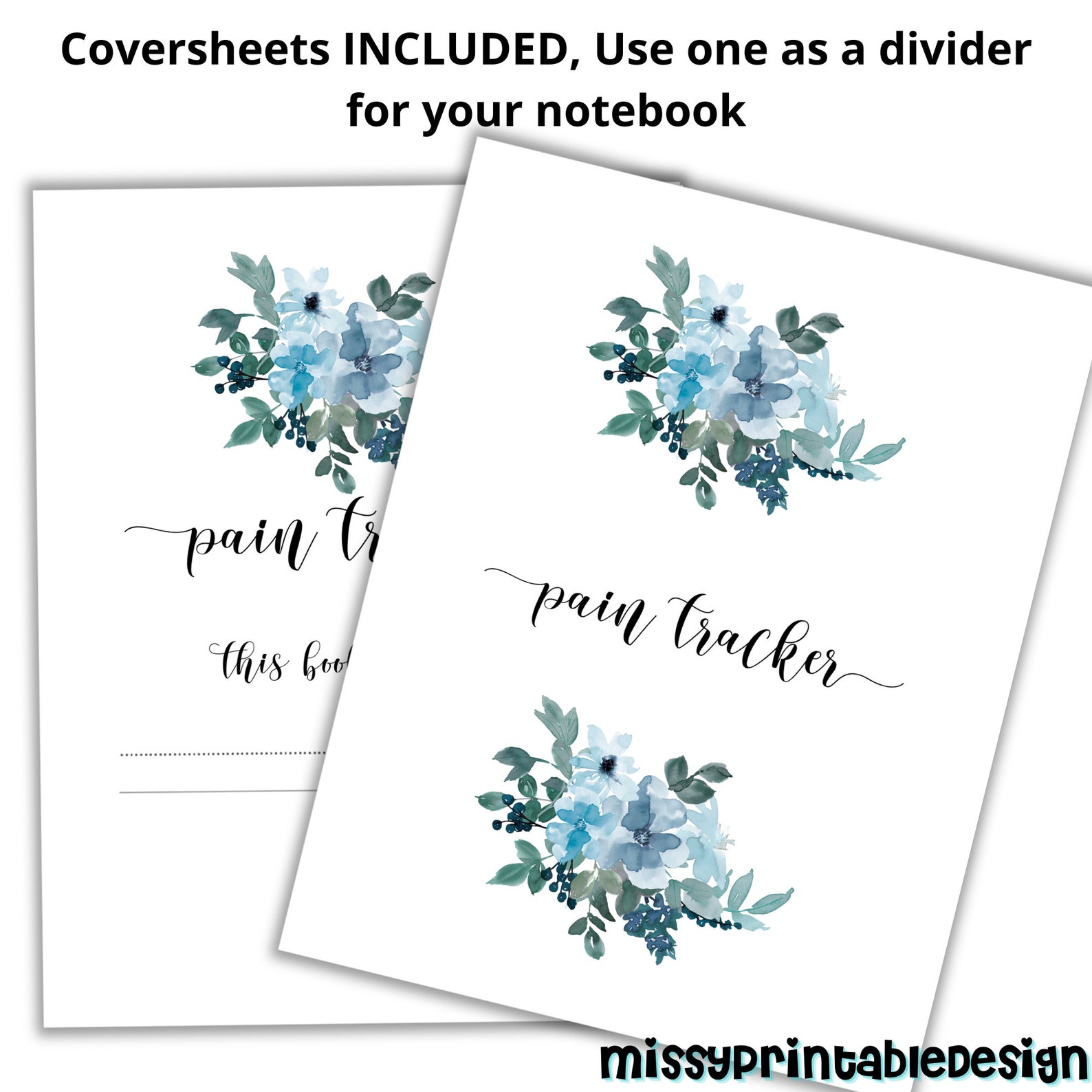 Pain Tracker Printable Pain Log Bullet Journal Printable | Etsy