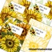 Editable Sunflower Binder Covers & Spines, Printable Binder Covers ...