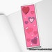 Valentine's Coloring Bookmarks set of 4, Printable Valentine's Day ...