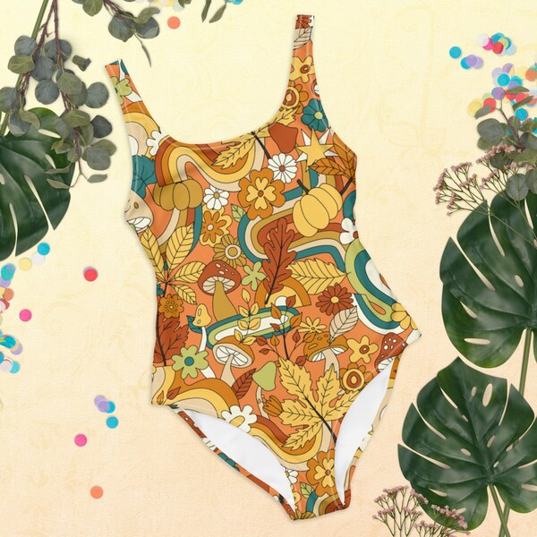 Rainbow Bathing Suit - Etsy