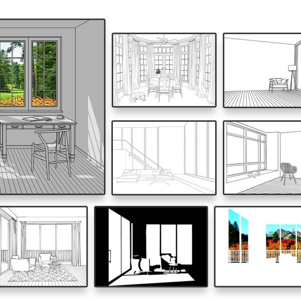 Light Painting Template - Etsy