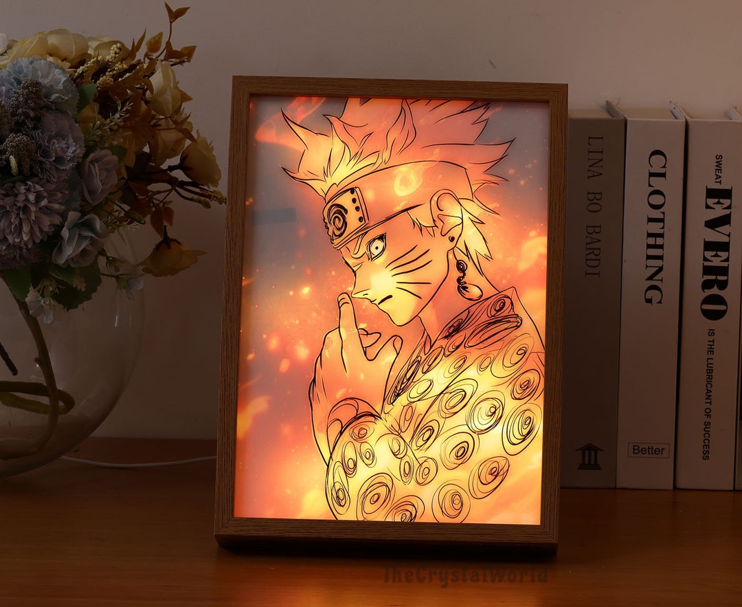 Comic Lighting Box/night Light Gift/led Light Shadow Painting - Etsy