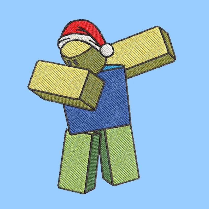 Roblox Machine Embroidery File - Etsy