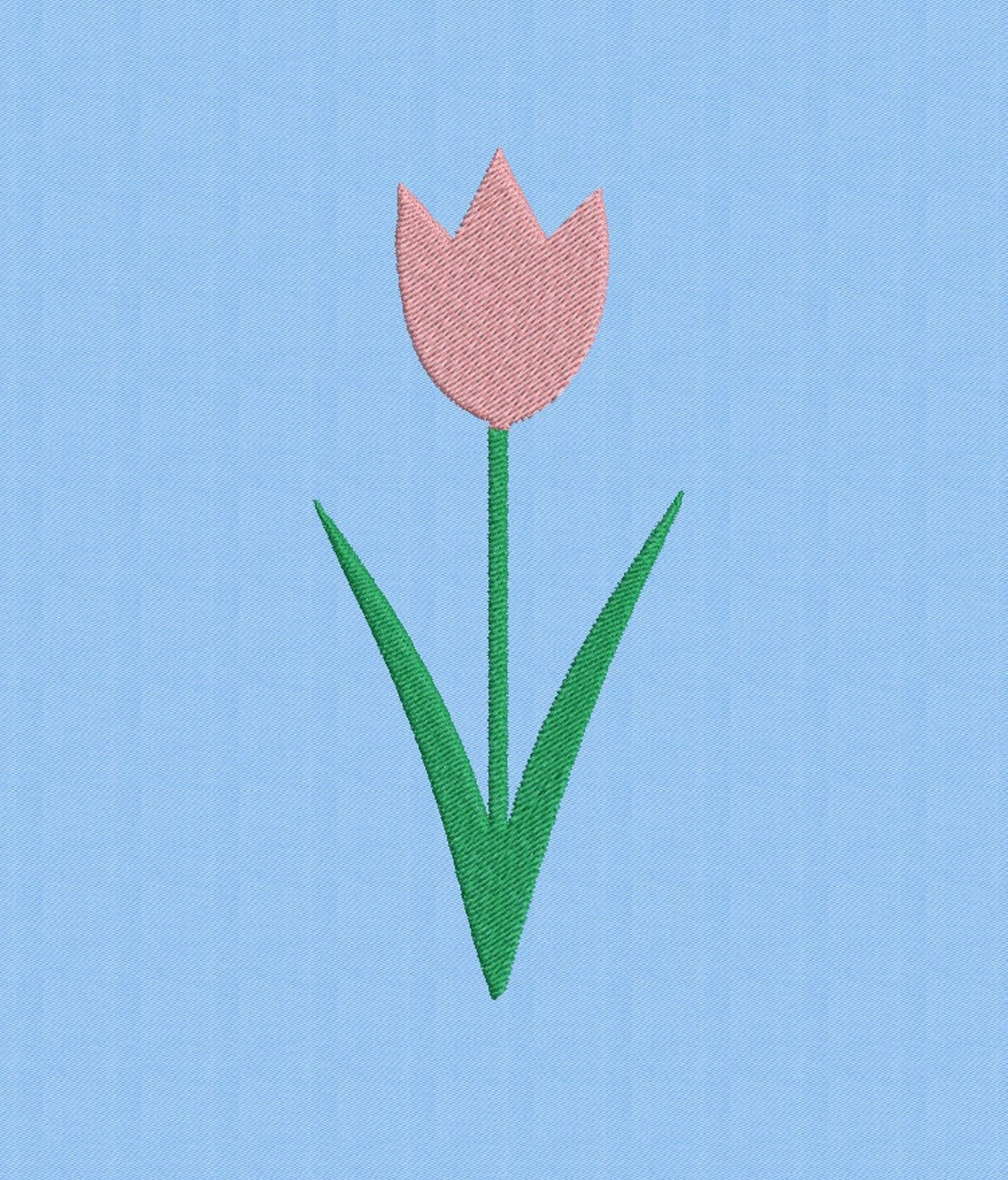 Flower Tulips Embroidery Design File - Single and Double Tulips - 2 ...