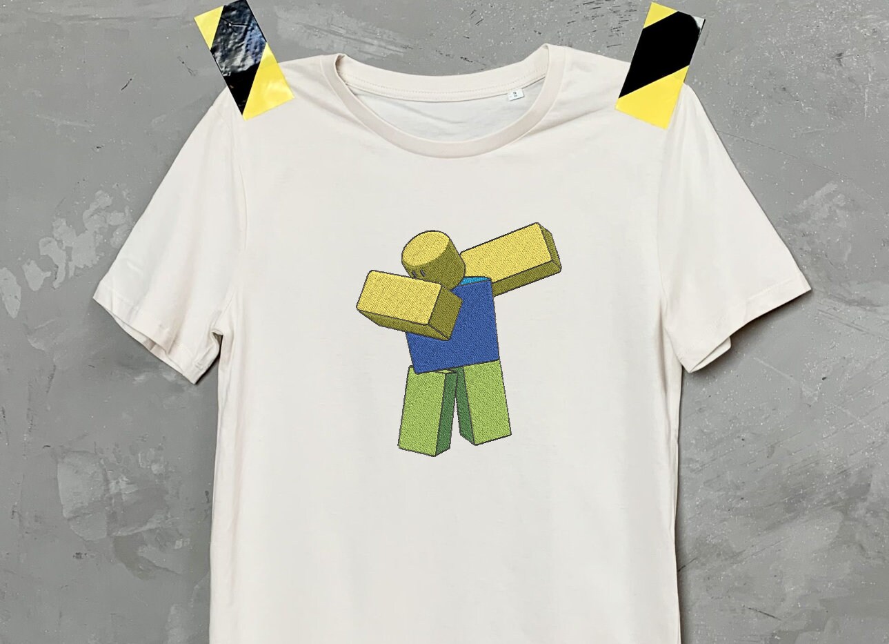 ROBLOX Dab Kids Game Embroidery Design File - 2 Sizes - Instant ...